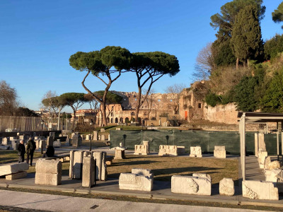 Roma: il nuovo parco archeologico pubblico sul monte Celio - Römisches ...